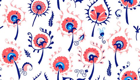 벡터 꽃 패턴 완벽 한 집입니다 우즈베크어 놓여진 국가 장식 직물 자 수에 대 한 아랍어 인도 터키 스타일 꽃 배경 인쇄 벽지 가정 장식 직물 세라믹 타일 텍스처 패턴에