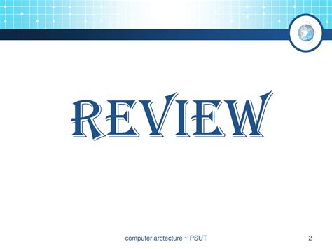 Ppt Computer Architecture Powerpoint Presentation Free Download Id