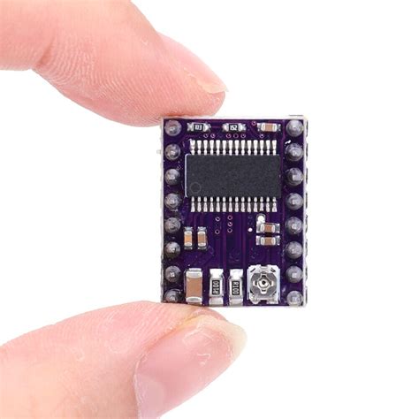 drv8825 stepper motor driver 4 pcb board 3d printer parts convenient