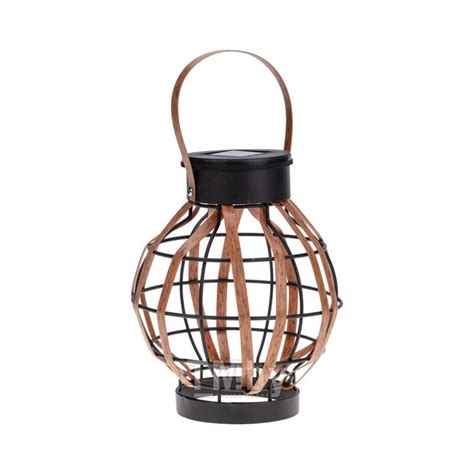 Купить светильник садовый Бамбук 18см 3000К встроенный аккумулятор солнечная панель