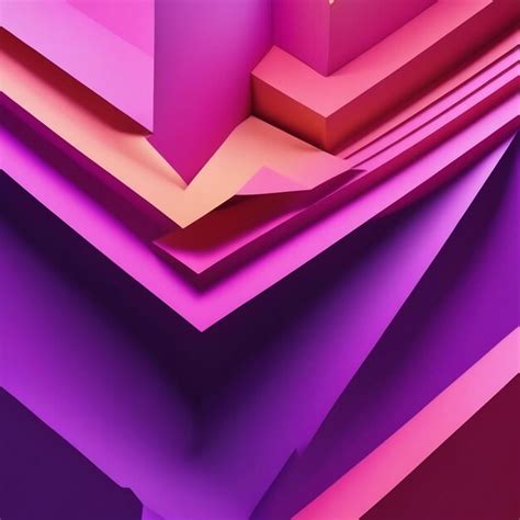 Premium Photo 3d Background With Gradient Geometric Shapes Cutout Premium Photo 3d Background With Gradient Geometric Shapes Cutout