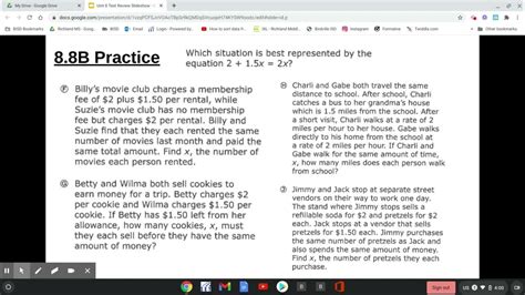 Unit 8 Test Review Slideshow Youtube
