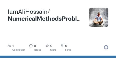 GitHub IamAliHossain NumericalMethodsProblem