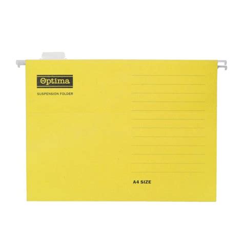 Viseća Mapa Optima žuta Printinkhr Tinte I Toneri