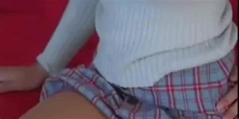 Erica Campbell In Sexy Stockings Touches Herself