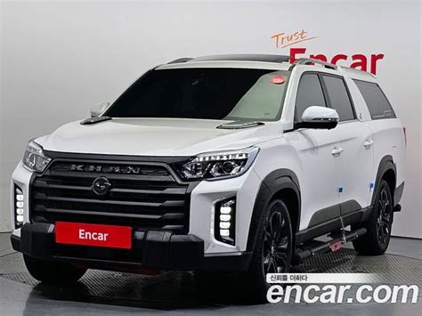 더 뉴 렉스턴 스포츠 칸 디젤 22 4wd 익스페디션 광주 중고차 엔카 대한민국 No1 중고차 플랫폼