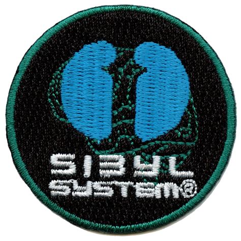 Psycho Pass Anime Sibyl System Embroidered Iron On Patch Patch Collection