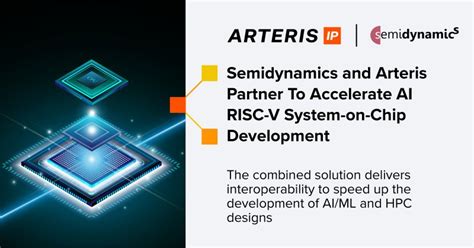 Semidynamics And Arteris Partner To Accelerate Ai Risc V System On Chip