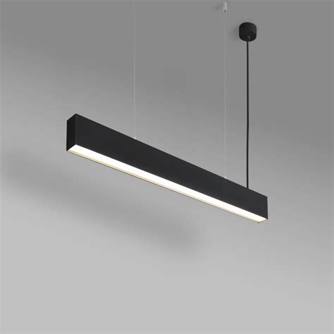 Pendant Surface Mounted Led Linear Light Slim 24w 80cm