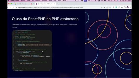 victor padovam on linkedin php sincrono e assincrono com reactphp e
