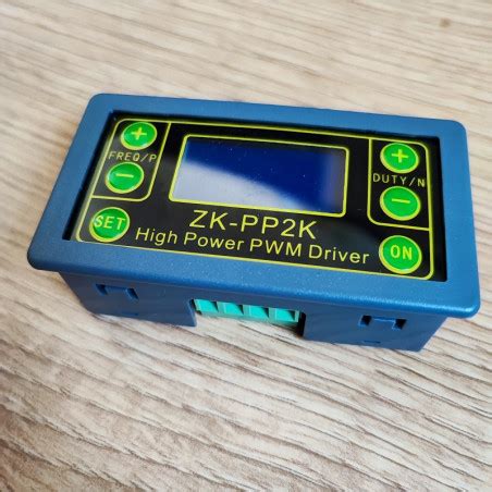 Signal Generator PWM Pulse Frequency Duty Cycle Adjustable Module LCD Display Hz Khz V