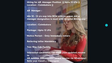 Jemima Madiri On Linkedin Armanager Rcm Recenuecyclemanagement