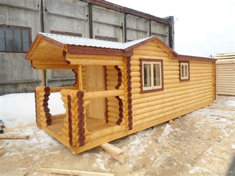 Готовая баня бревно 7м