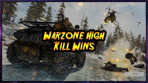Warzone High Kill Wins Youtube