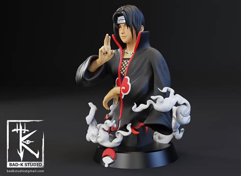 3d File Uchiha Itachi 3d Printing Model 💬・3d Printable Design To