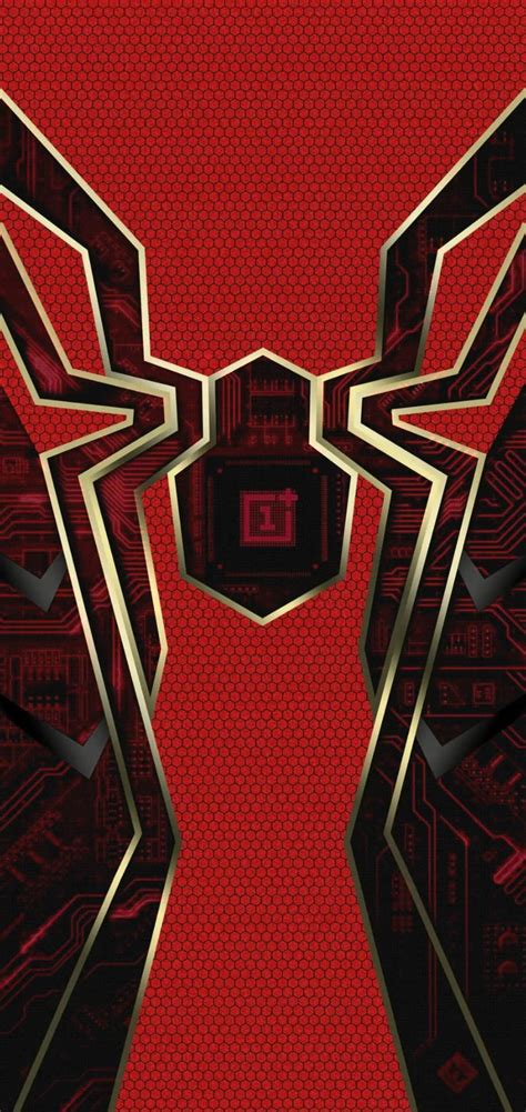 Download Oneplus Nord Iron Spider Wallpaper