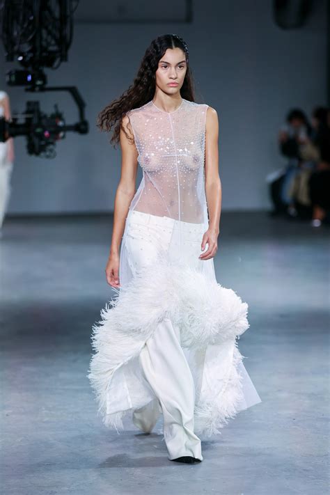 London Fashion Week 2024s Chicest Free The Nipple Runway Looks