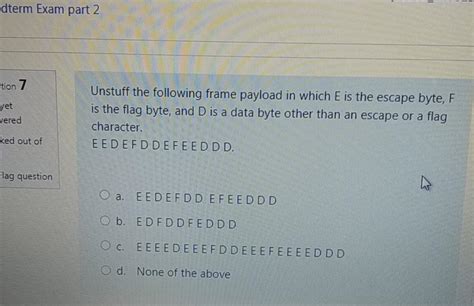 solved dterm exam part 2 ution 7 yet vered unstuff the