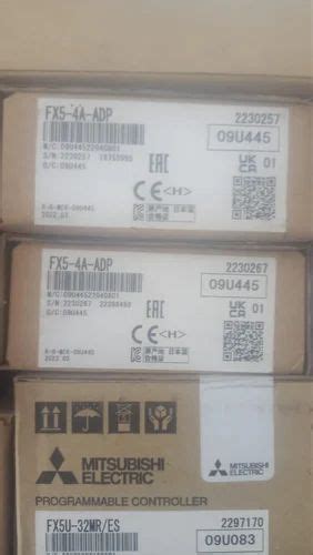 Plastic Analog Input Module Make Mitsubishi Electric FX5 4A ADP For Industrial At 21500