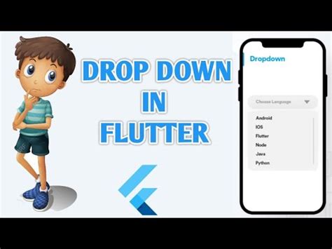 DropDown Button Flutter Flutter DropDown Button Widget YouTube
