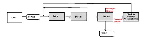 Solved Draw A Diagram Of The Fetchdecodeexecuteinterrupt Cycle That Course Hero