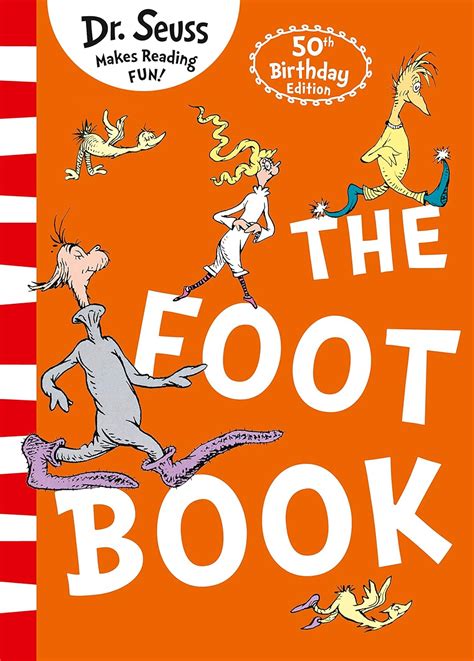 Amazon The Foot Book Seuss Dr Seuss Dr Activity Books