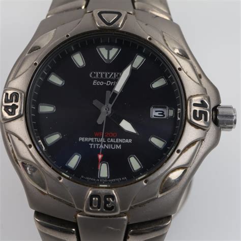 Citizen Eco Drive Titanium Watch Property Room