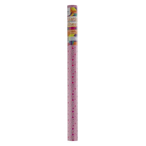 Plastico Adhesivo Fast 5030 Rollo 45cmx3m Corazon Rojo 48 Pacifiko