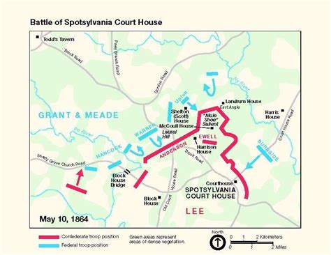 Maps Of The Battle Of Spotsylvania Court House Encyclopedia Virginia