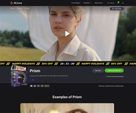 Best Prism Effects Templates After Effects Photoshop Abstract Diamond Lens Effect