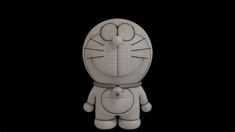Doraemon 3d Model By Clickdamn