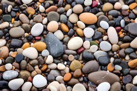 A Smooth Pebble Collection On The Beach Stock Image Image Of Collection Coastal 297130987