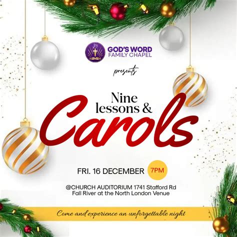 Carols Night Postermywall