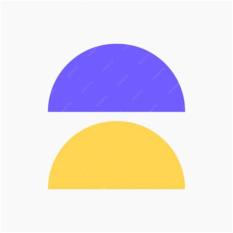 Premium Vector Half Circles Illustration
