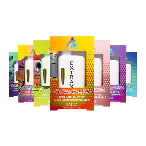 Live Resin Series Delta 8 2g Disposables Delta Extrax