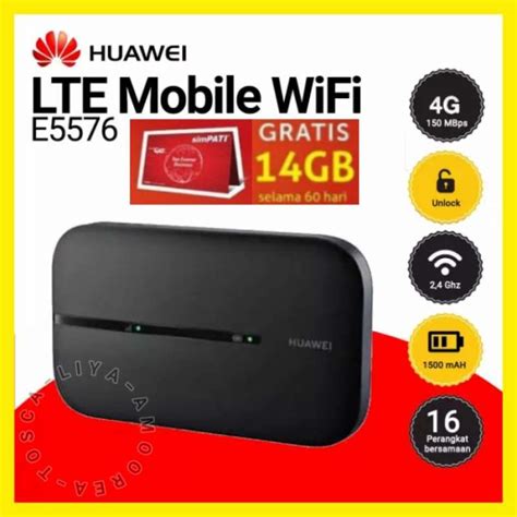 Promo Tanpa Merk Mifi Router Modem Wifi G Lte Huawei E Modem Unlock All Operator T Diskon