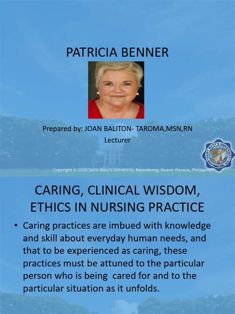 Benners Nursing Practice Model Explained Pdf Experience Nursing