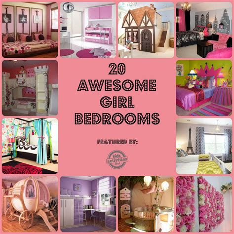 20 Awesome Girl Bedrooms Girls Bedroom Girly Bedroom Girl Bedroom Decor