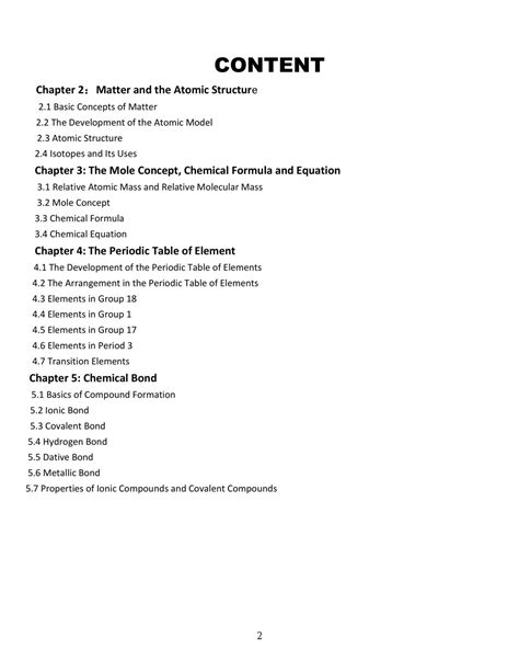 Chemistry Form 4 Notes Chemistry Form 4 Spm Thinkswap