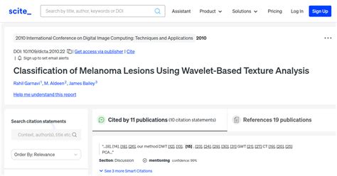 Classification Of Melanoma Lesions Using Wavelet Based Texture Analysis