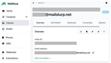 Mailslurpを使用してemailをテストする Magicpodヘルプセンター