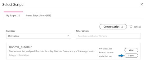 Add Scripts To An Automation Profile Atera Support