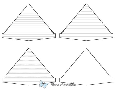 Blank Pyramid Outline