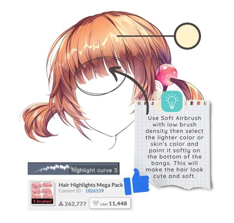 How To Color Anime Hair In 4 Steps The Easy Way Lunar ★ Mimi