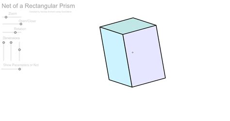 Nets Geometry Rectangular Prism