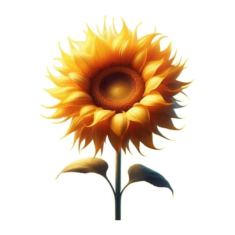 Sunflower Vector Premium Ai Generated Vector