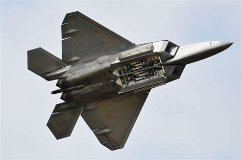 F 22 Underside Riat Raf Fairford July 2017 Alan Bushell Flickr