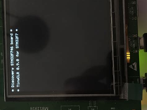 Next Step In Porting Disc0 Stm32f746 Tinyclr Os Ghi Electronics Forums