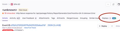 Replay Link To Replay On Issue Detail When No Replay Is Available · Issue 45841 · Getsentry