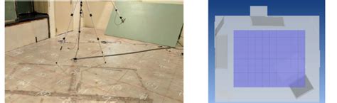Left Photo Showing Measurement Right Simulation Grid Shown From Top Download Scientific